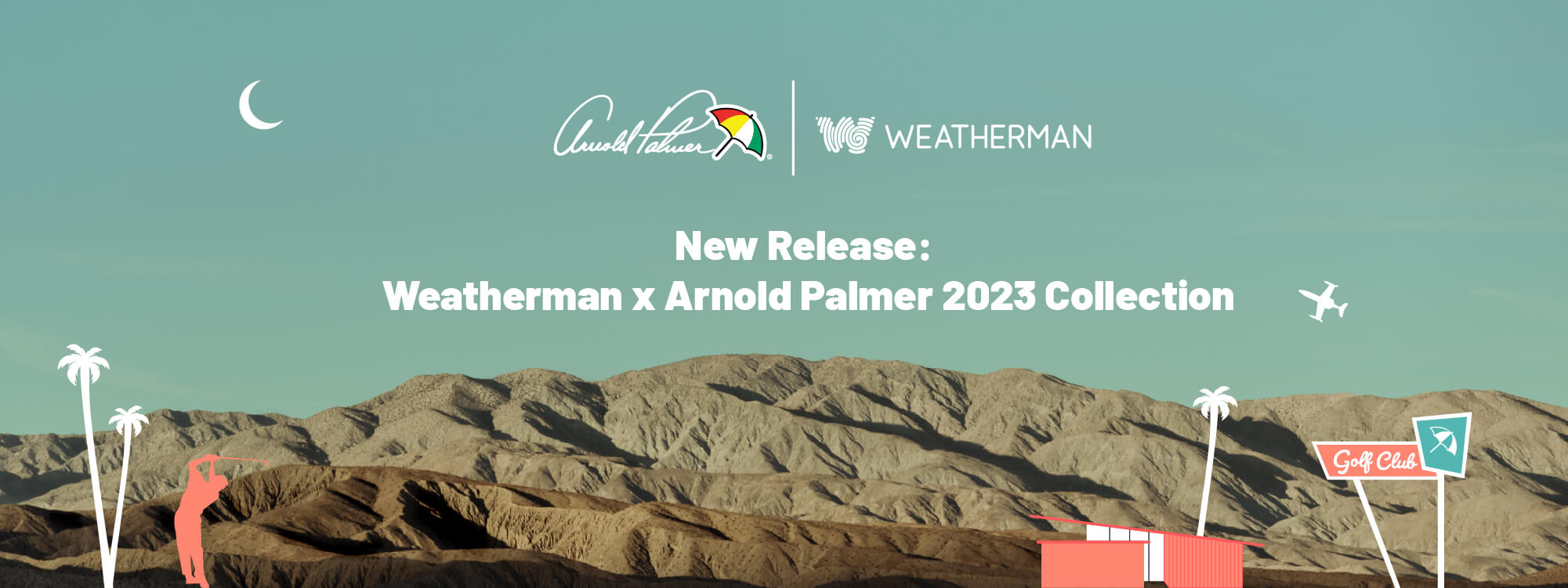 Discover the Weatherman x Arnold Palmer 2023 Collection