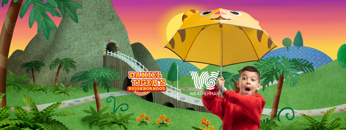 Weatherman Teams Up with Daniel Tiger’s Neighborhood for a New Kids Um ...